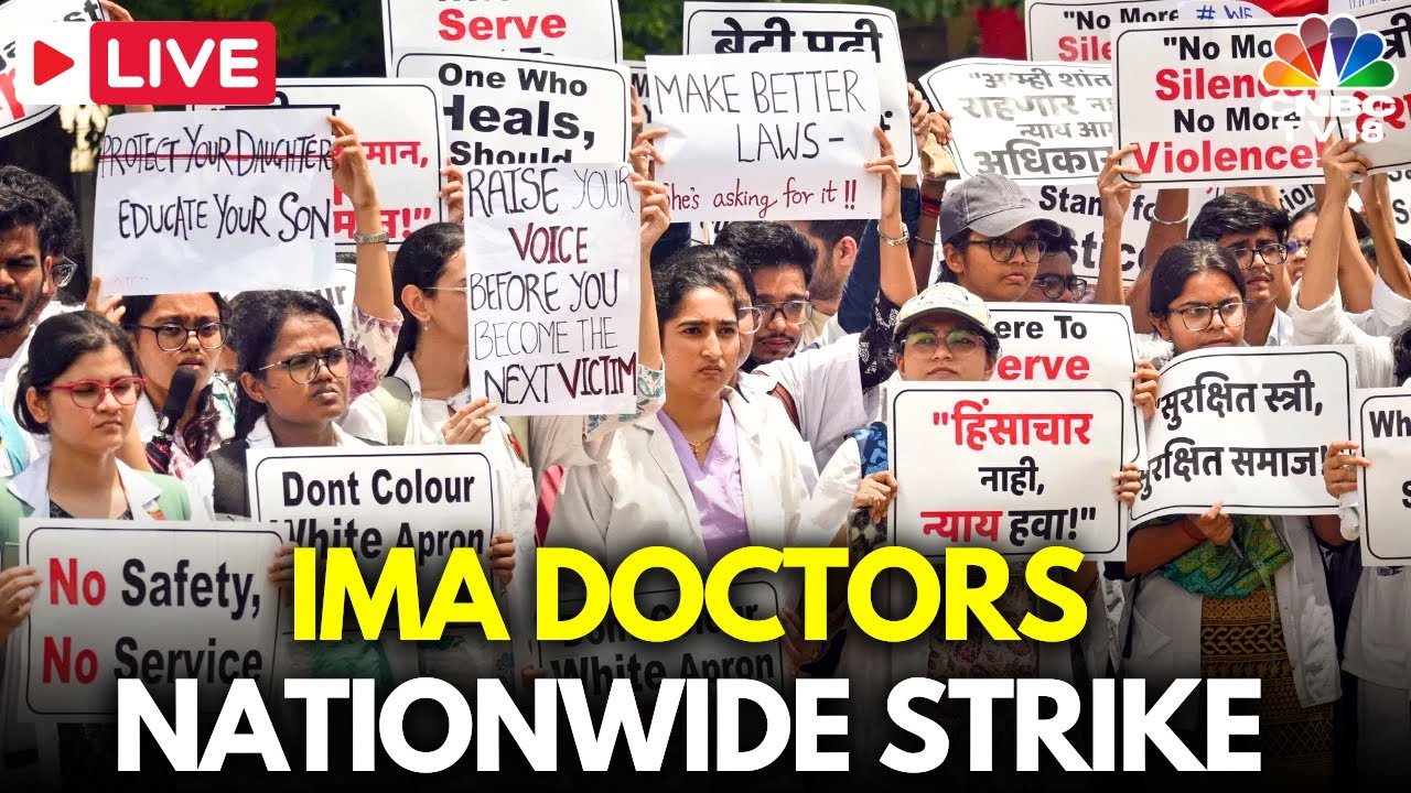 IMA Doctors Nationwide Strike LIVE: Halting Non-Emergency Medical ...