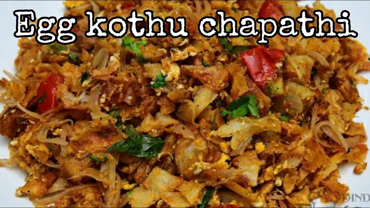 Egg kothu chapathi recipe in tamil | kothu chapathi | முட்டை கொத்து சப்பாத்தி | chapathi recipes ...