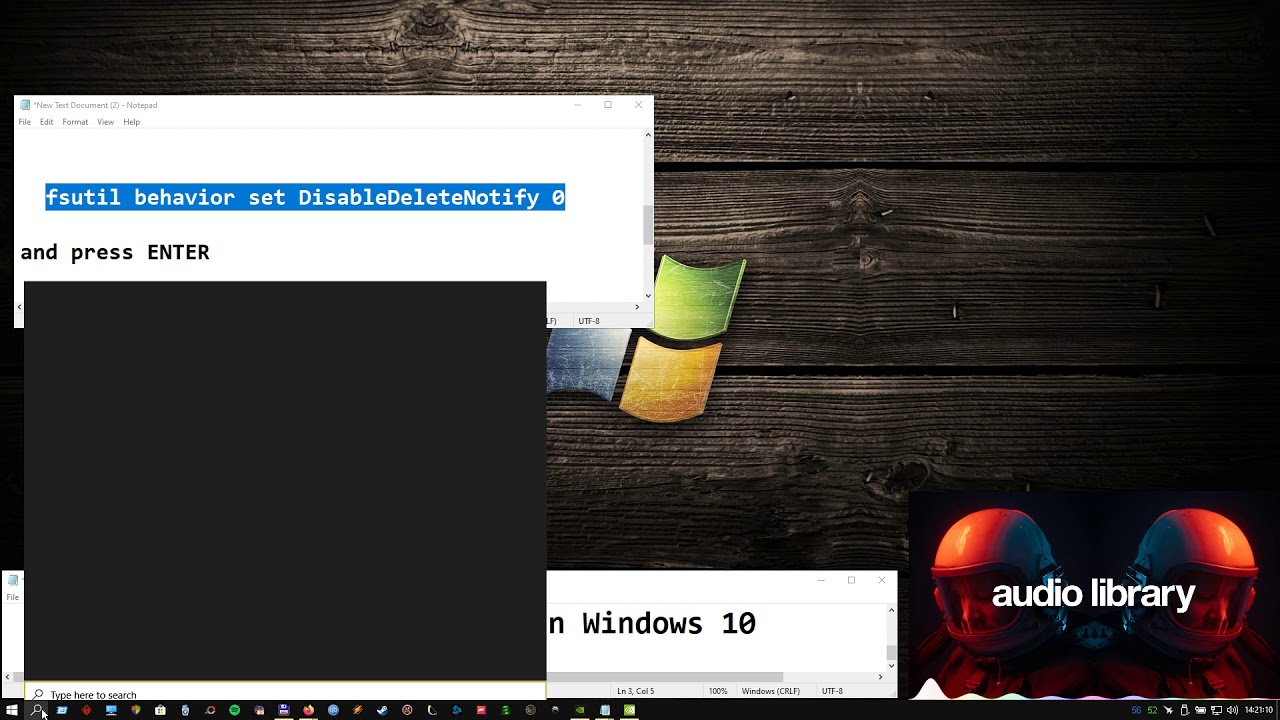 HOW TO ..... enable TRIMM in Windows 10 - YouTube