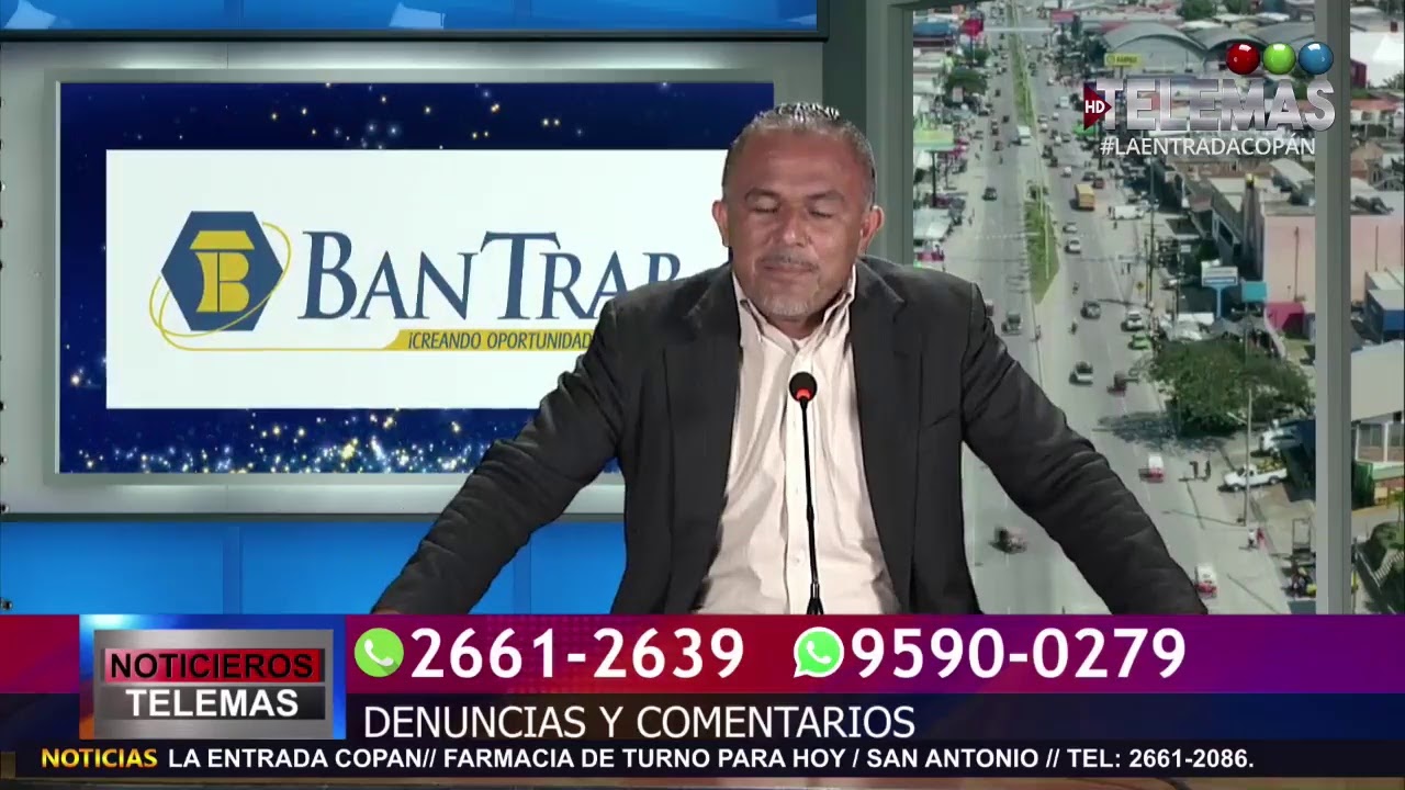 TELEMAS NOTICIAS MERIDIANO CON: ELMER RAMIREZ #COMPARTE - YouTube