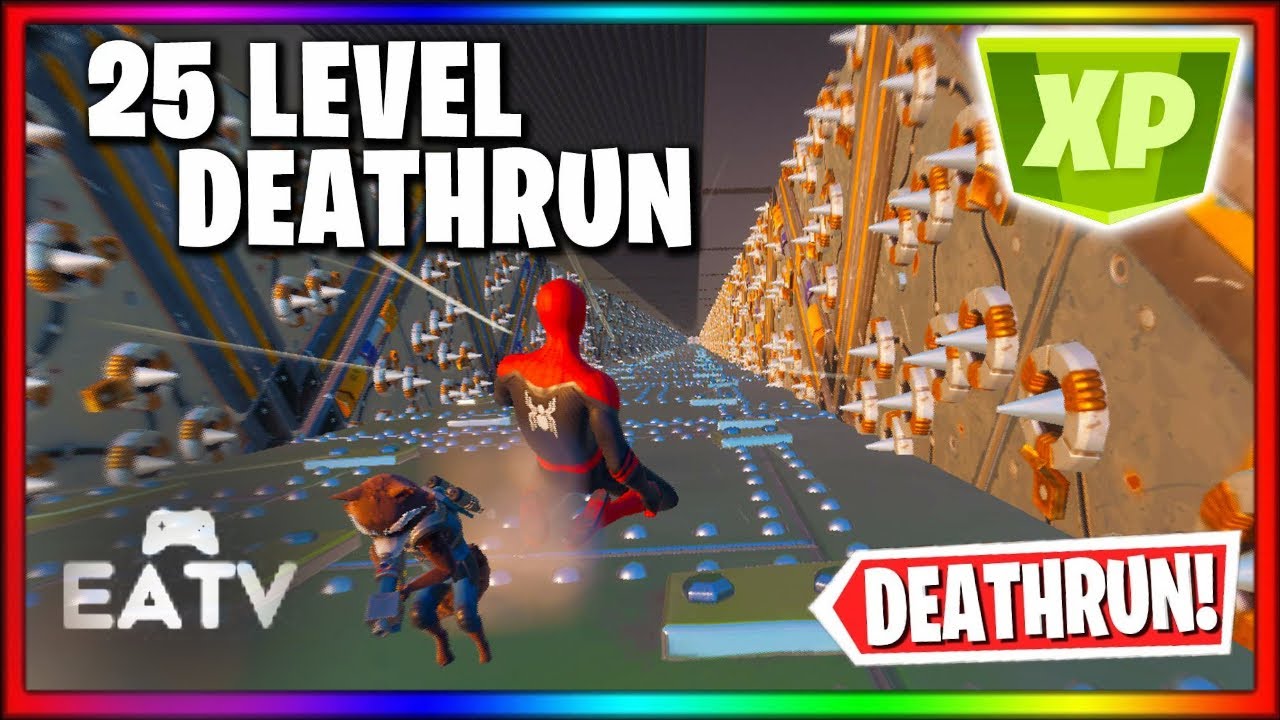 25 level Deathrun Fortnite [EA TV] - YouTube