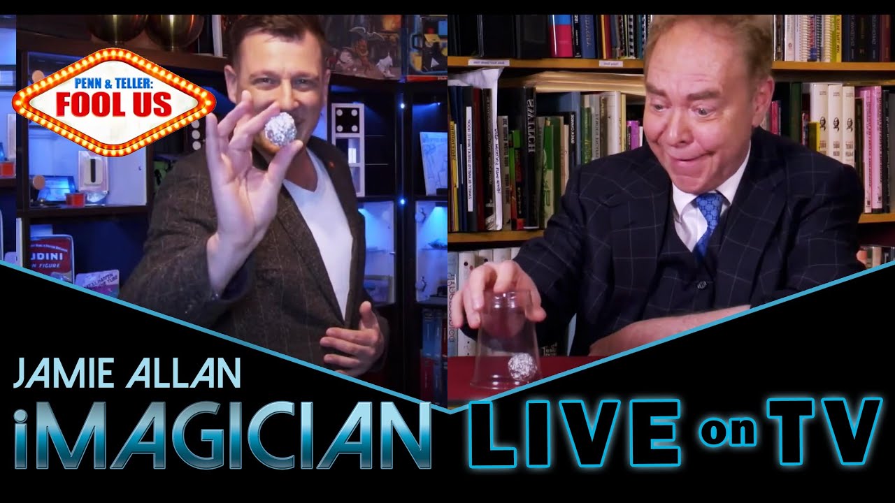 Jamie Allan iMAGICIAN | The CW | Penn & Teller Lockdown Special 2020 ...