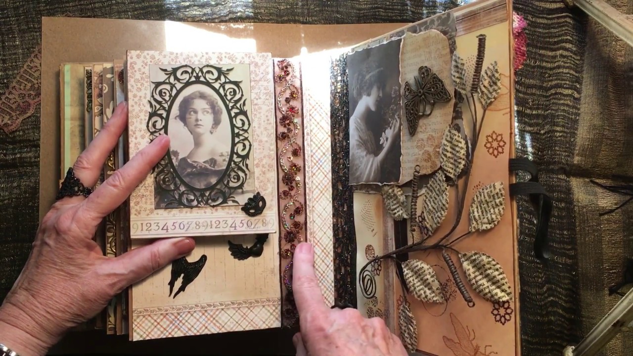 A look through the lovely vintage ladies book, lots of flip outs and ...