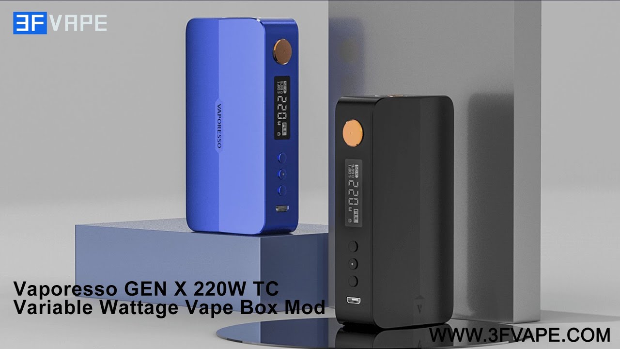 Vaporesso GEN X 220W Box Mod - YouTube