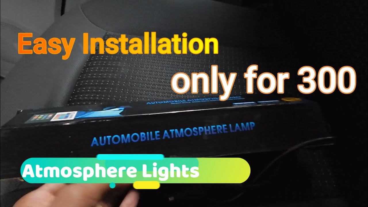 How to install Atmosphere Lights in car || Tata Tigor || Easy ...