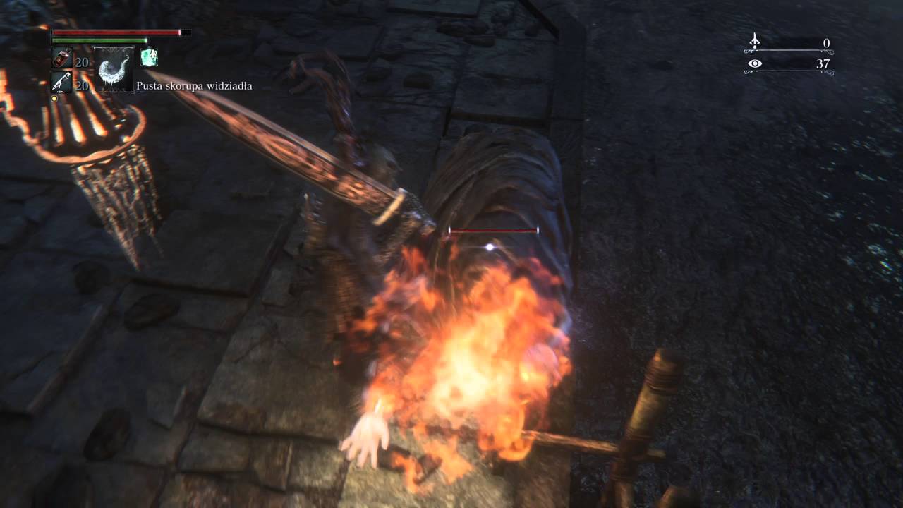Pyromancy Flame in Bloodborne - YouTube