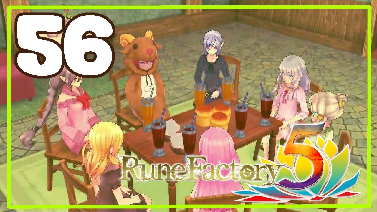 [56] Let's Play Rune Factory 5 | Valentine's Day and Sleepover - YouTube