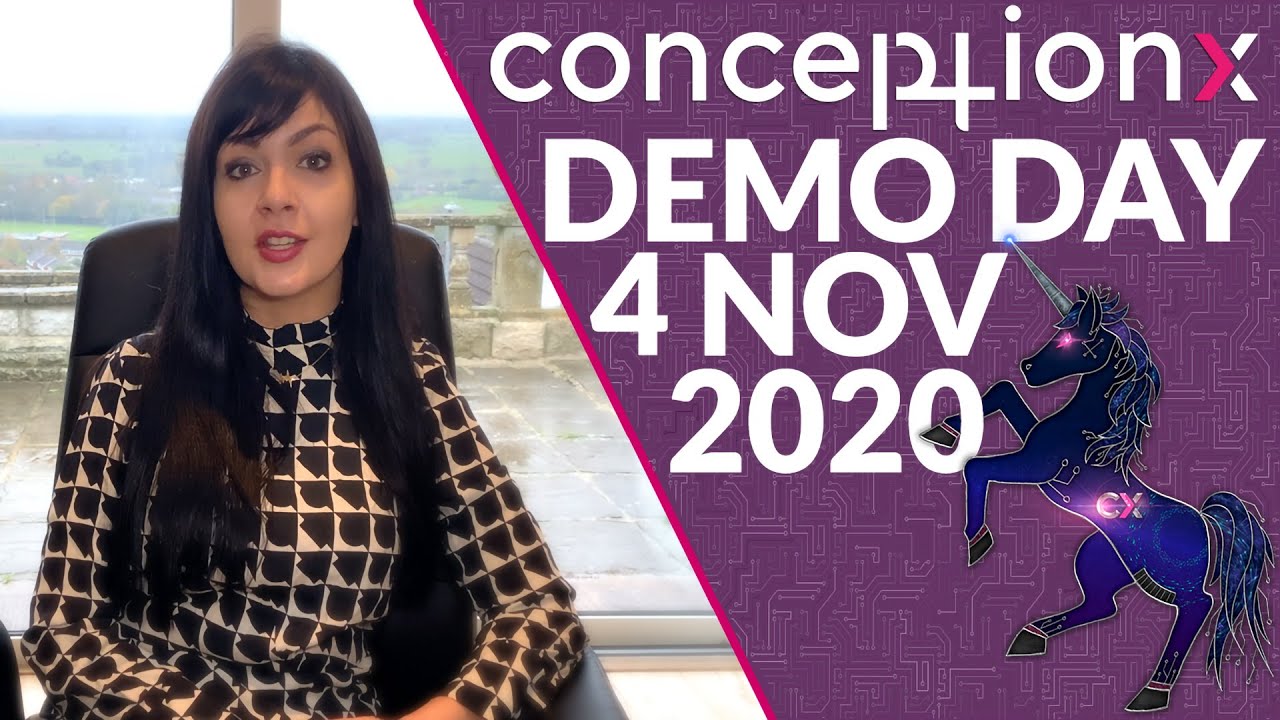 Conception X | Demo Day Invitation, 4 November 2020 - YouTube