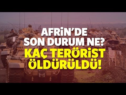 Afrin (Zeytin dalı Harekatı) 10. gününde TRT Haber Bülent Çulcuoğlu son bilgileri aktardı..!