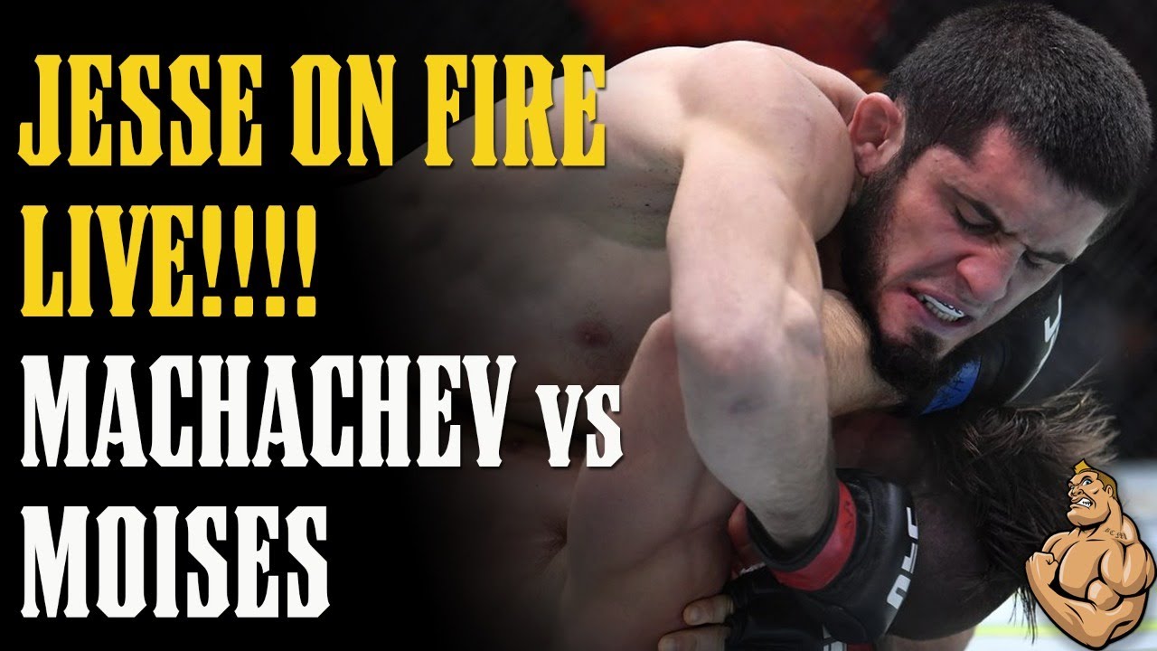 JESSE ON FIRE LIVE!! Machachev vs Moises!!! - YouTube