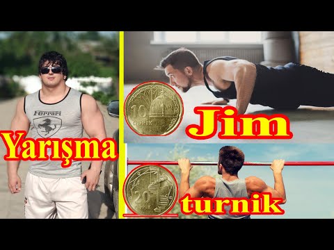 Pullu yarışma jim turnik|Денежное соревнования Отжиманияи|ups push ups computation whit money prize