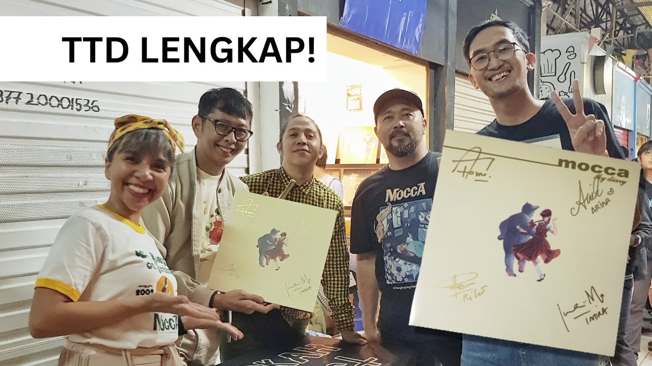 Gak Nyangka! Akhirnya bisa dapet TTD Personil Mocca Buat Koleksi Album ...