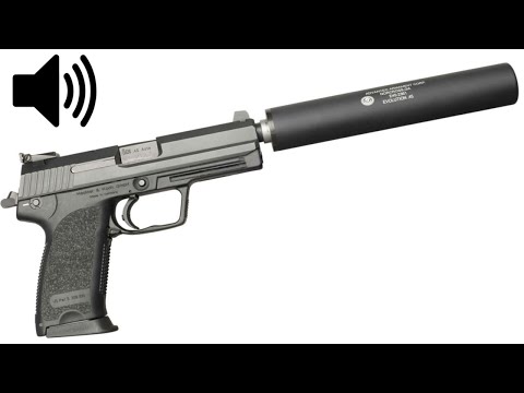 The coolest sound is a shot from a usp silencer pistol (Sound effect)