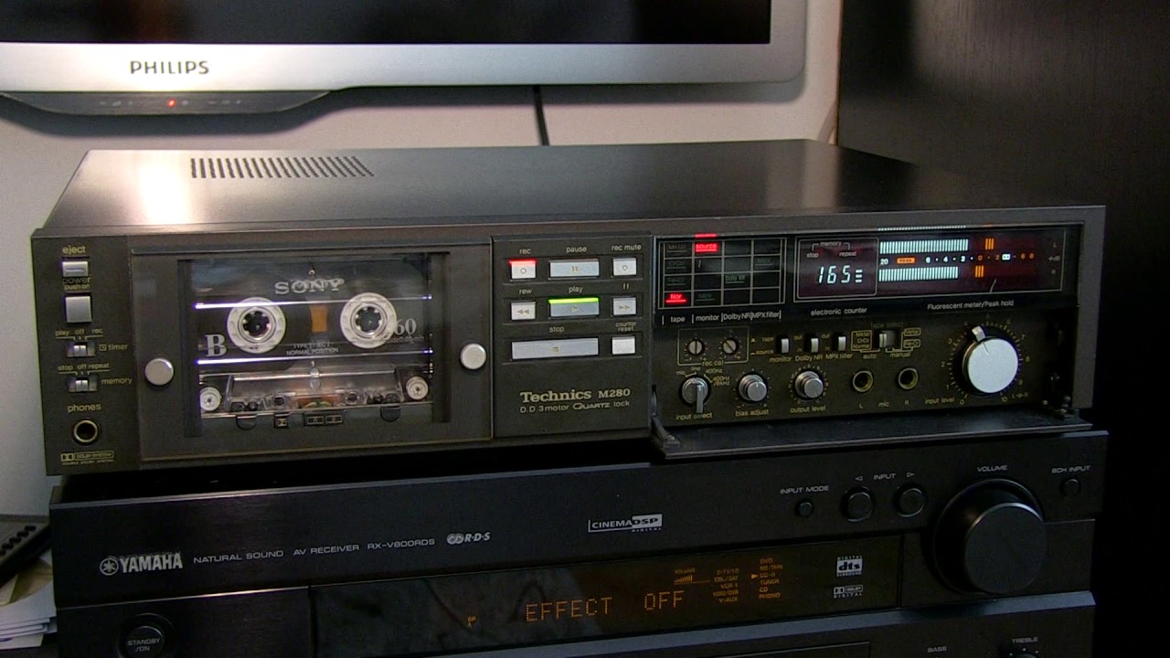 Technics RS M 280 test - YouTube