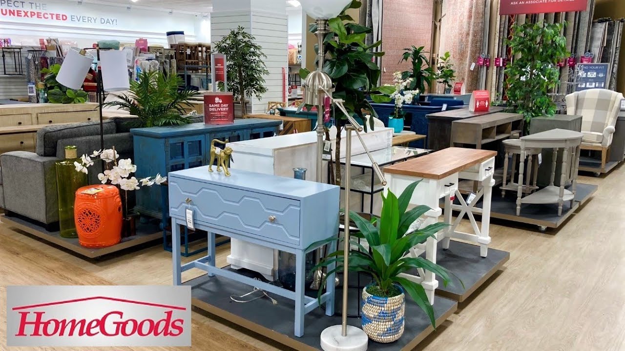 HOMEGOODS FURNITURE SOFAS TABLES CONSOLES ARMCHAIRS DECOR SHOP WITH ME ...