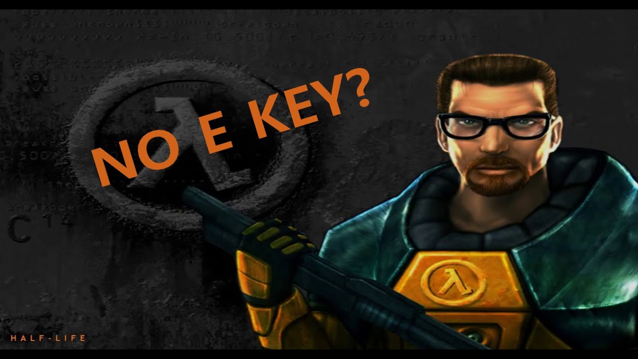 Can you beat half life without the E key - YouTube
