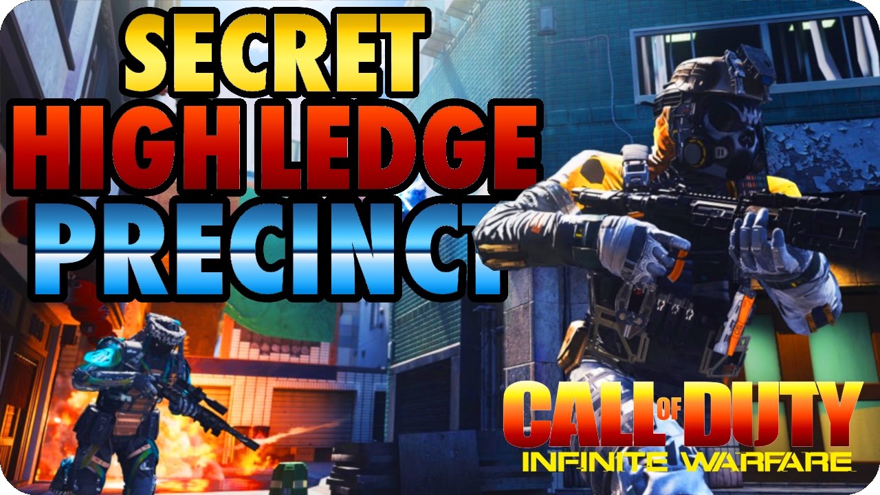 Infinite Warfare Glitches: *New* Secret High Ledge Spot on Precinct - COD IW - YouTube