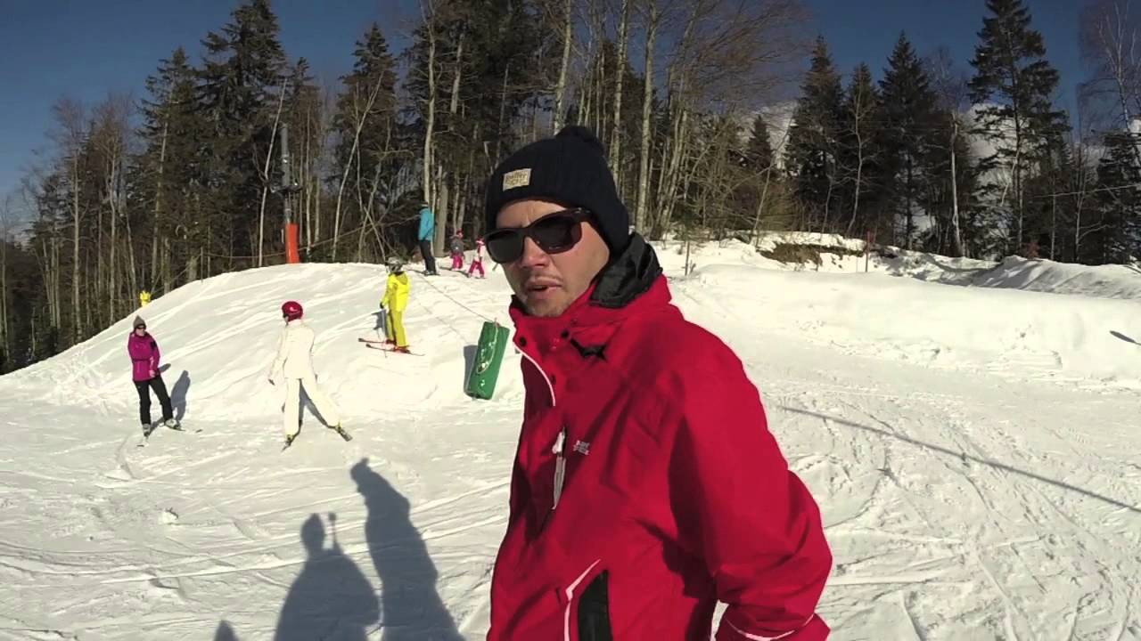 les malbars blancs font du ski - YouTube