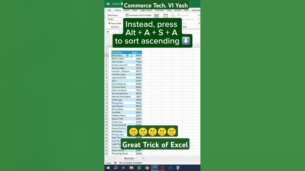 Stop that ‼️try trick in excel‼️ #excel #newexcel #exceltips #excelformula #exceltricks #yash ...