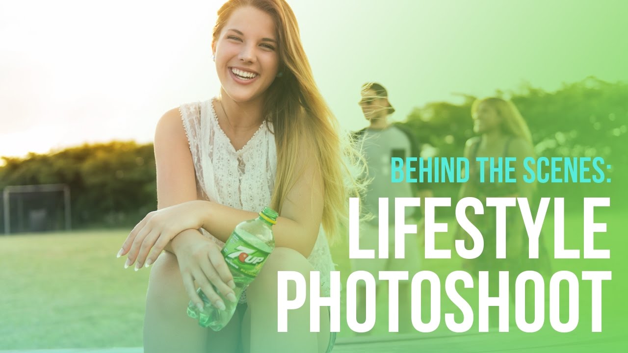 Behind the Scenes: 7up Lifestyle Photo Shoot - YouTube