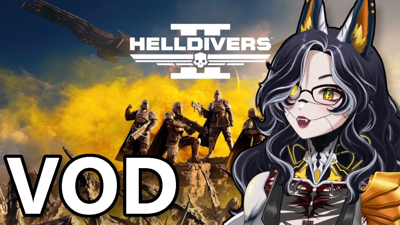 A Real-Life Scientist VTuber plays Helldivers 2 with Viewers! October 5 ...