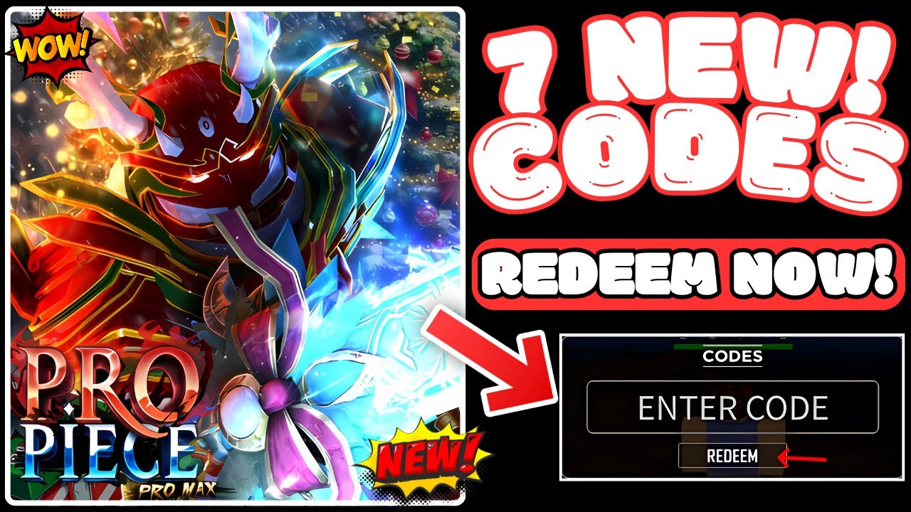 ACTIVE⚠️UPD CODES🎁FEBRUARY⚡PRO PIECE PRO MAX CODES (FEBRUARY 2025) | ROBLOX PRO PIECE CODES 2025 ...