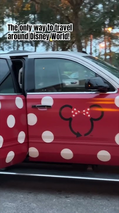 Best Disney transportation system? Minnie Vans of course! Great ...