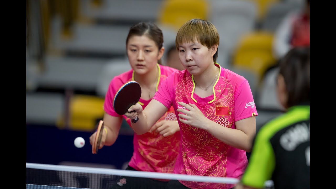ZHU Yuling/CHEN Meng Vs WANG Manyu/CHEN Ke (WD-QF) 2018 China National ...