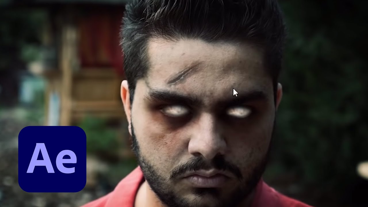 How to get a Zombie Face in After Effects - YouTube
