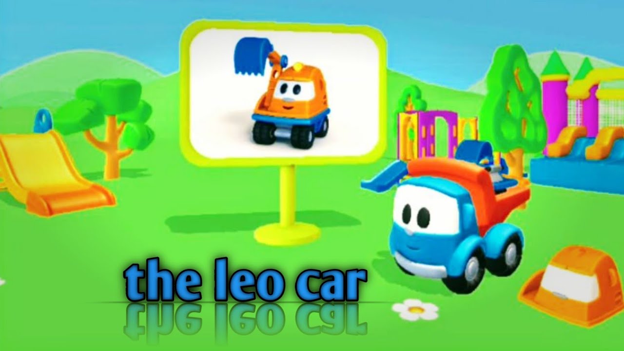 All vehicles are so dirty! Leo the truck builds a car wash and makes ...