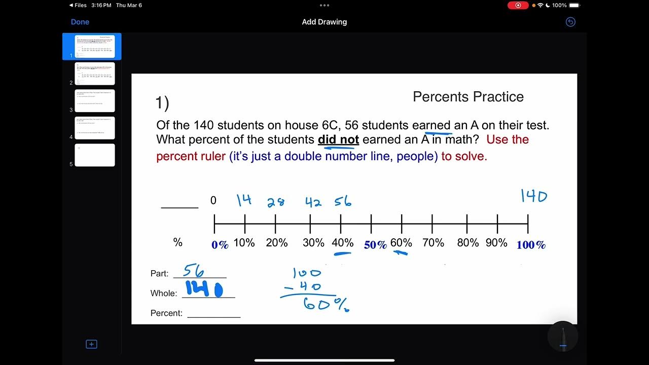 Multi Step Percent Problems - YouTube