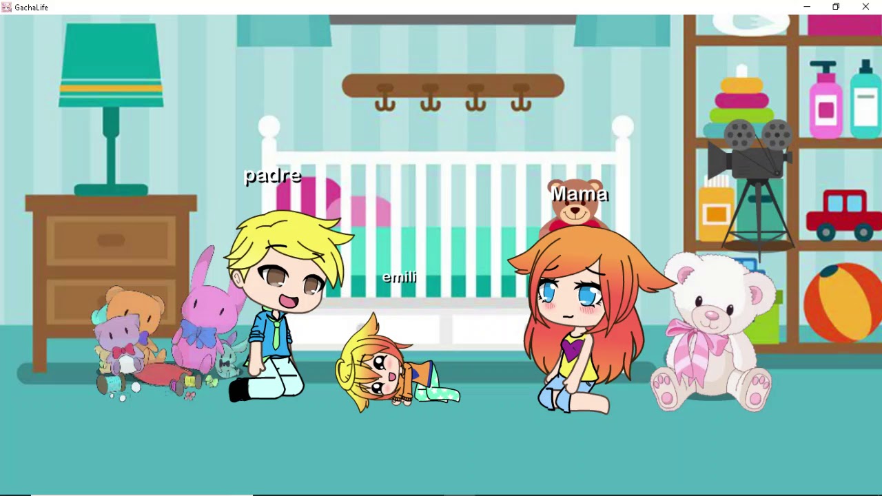 porq no me quieres papi y mami cap1 gacha life. - YouTube