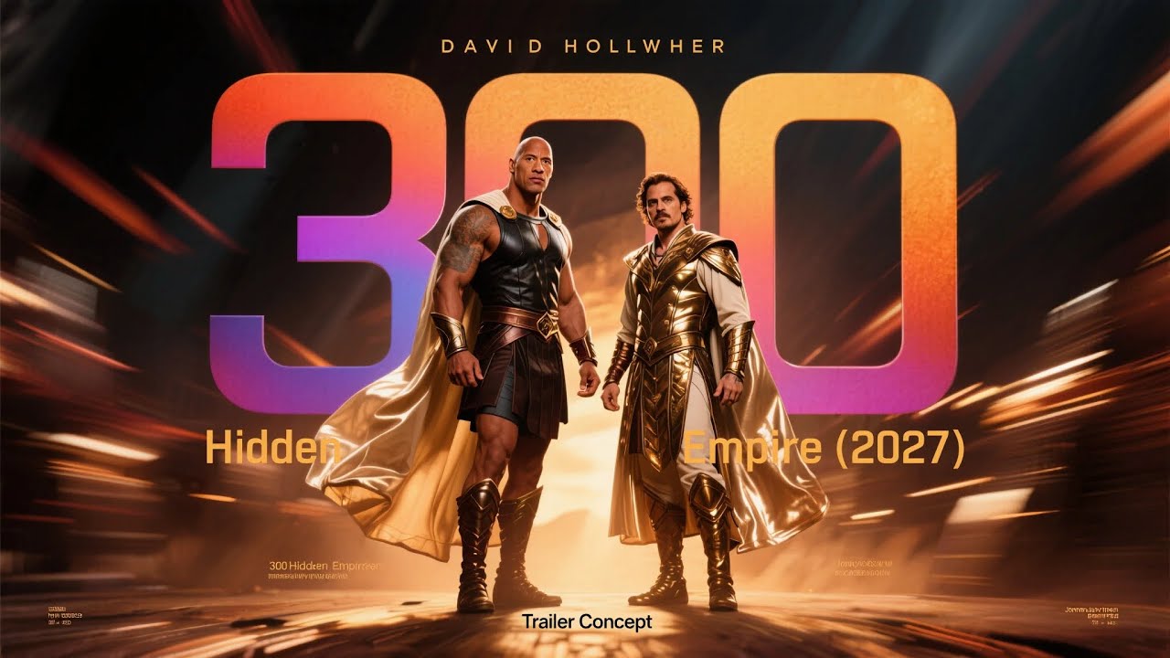 300 Hidden Empire (2027) First Look Trailer | Dwayne Johnson, Johnny ...