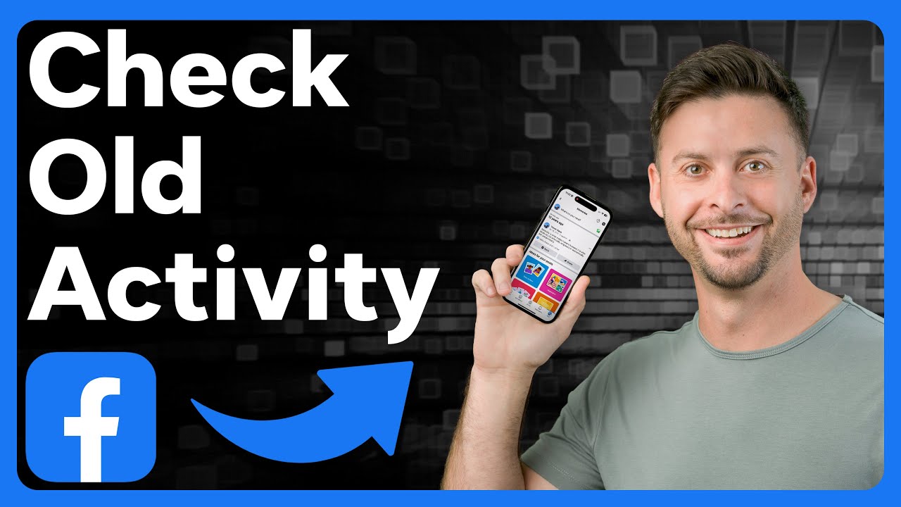 How To Check Old Activity On Facebook - YouTube