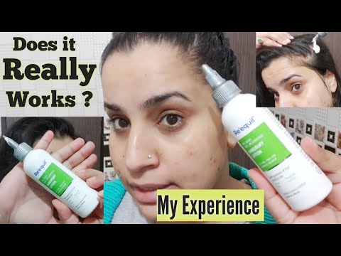 Reequil Pre wash Anti-Dandruff Lotion Review with demo | Bhawna Sharma ...
