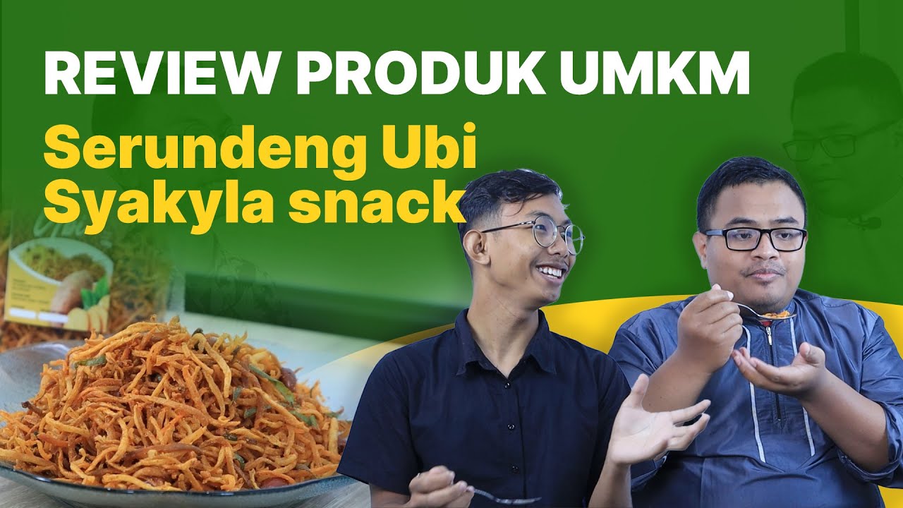 Review Produk UMKM | Serundeng Ubi Syakyla snack - YouTube