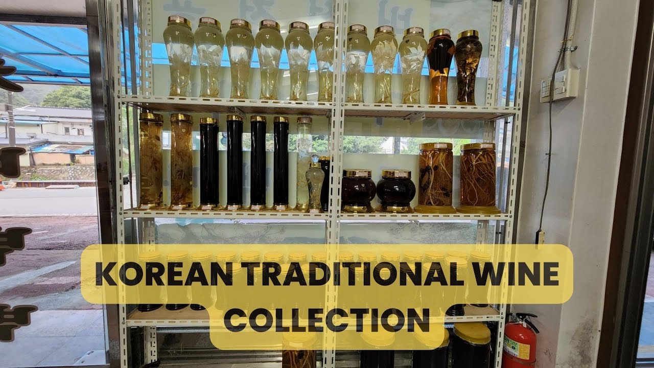 KOREAN TRADITIONAL WINE COLLECTION - YouTube