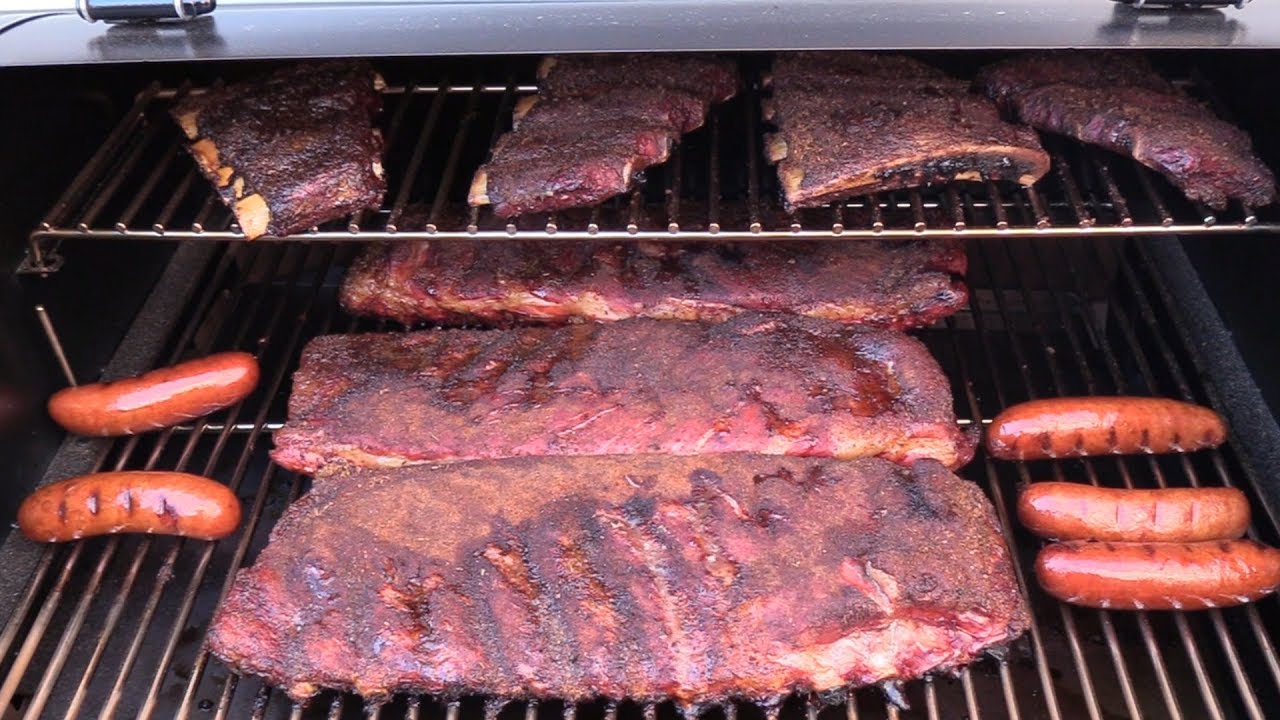 How to Smoke Basic Backyard BBQ Ribs!! - The Wolfe Pit - YouTube