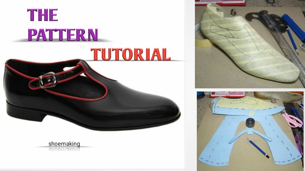 How to make pattern for this men's classic shoe #shoemaking #beginners ...