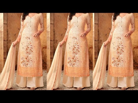 Peach color combination dresses ! contrast with peach colour ! peach ...