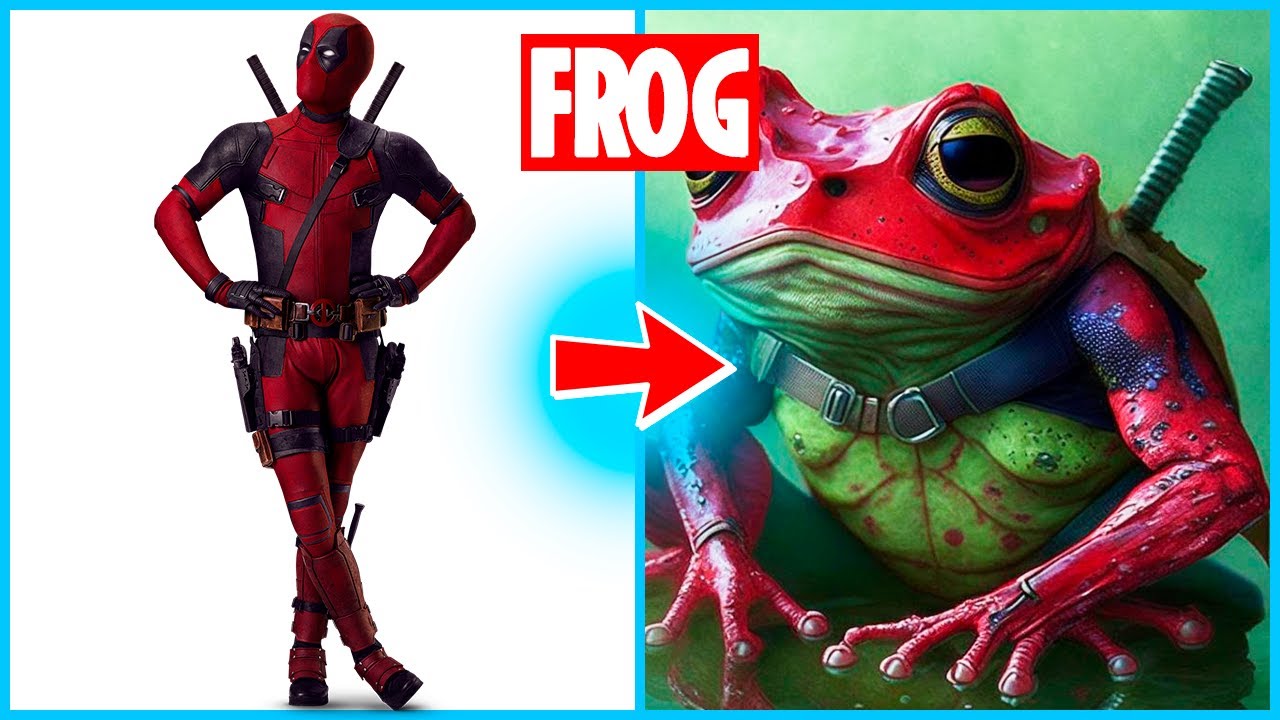 AVENGERS but FROG-VENGERS💥 All Characters | Marvel & DC | SUPERHEROES ...