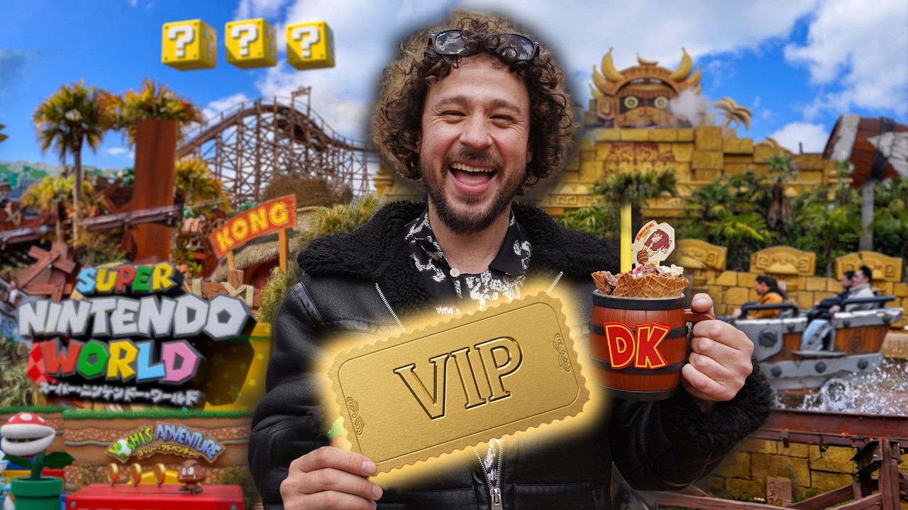 Compré el pase VIP para el mundo Nintendo en Japón | ¿Vale la pena? 🎟️🎢 ...