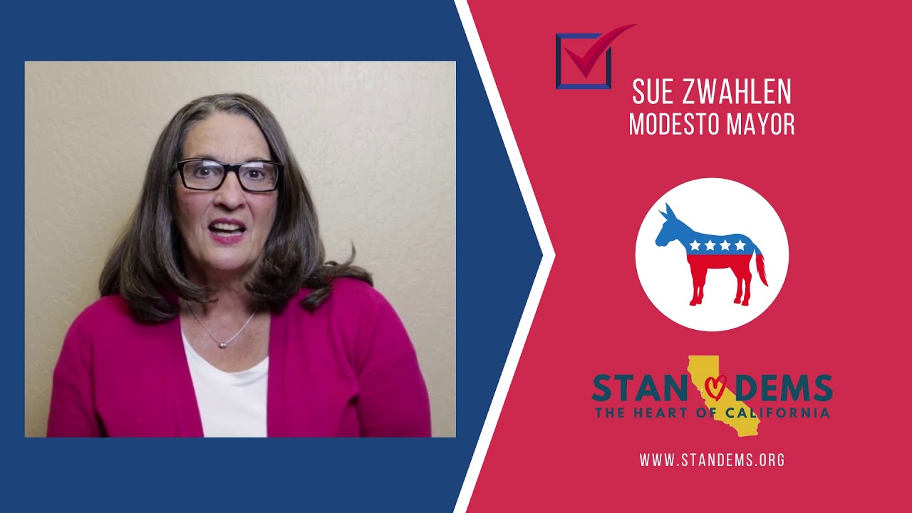 Sue Zwahlen for Modesto Mayor - YouTube
