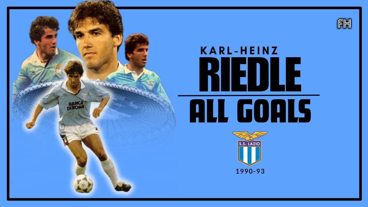 Karl-Heinz Riedle All Goals Lazio - YouTube