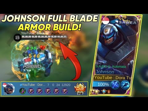 JOHNSON FULL BLADE ARMOR 100% IMMORTAL | BUILD JOHNSON TERKUAT 2022 ...