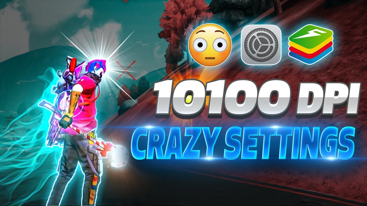10100 DPI FREE FIRE BEST HACKER SETTINGS FOR PC ⚙️⚙️ OB38 FREE FIRE ...