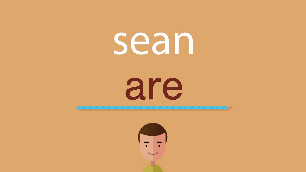 Cómo se dice sean en inglés - YouTube