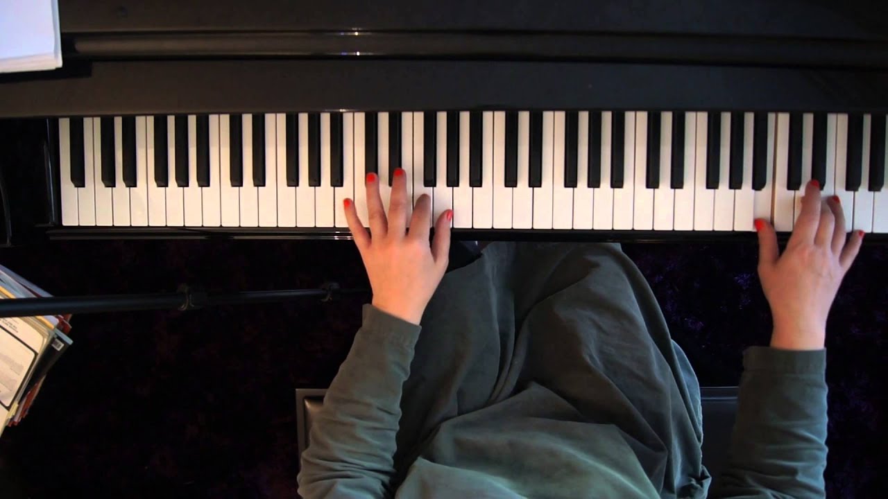 Chromatic Rag - Alfred's Basic Piano Library - Fun Book -Level 3 - Slow & Fast Piano Tutorial ...