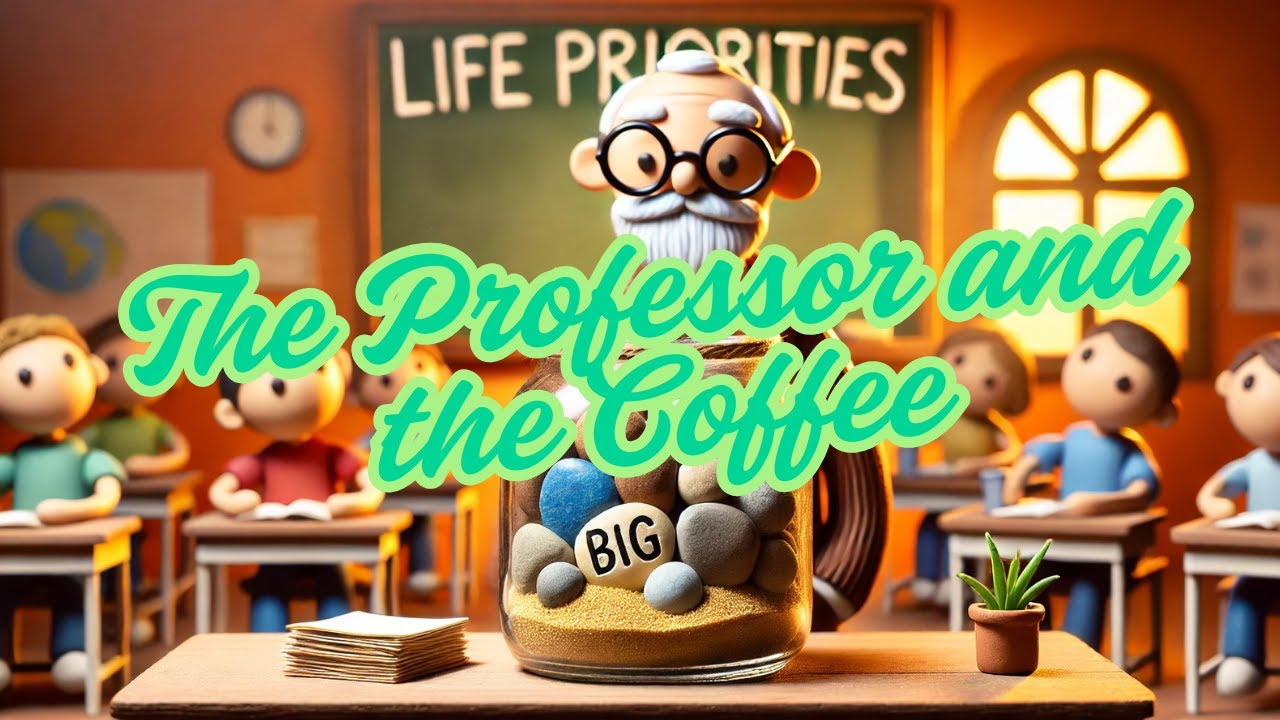 The Professor and the Coffee – A Powerful Life Lesson on Priorities! - YouTube