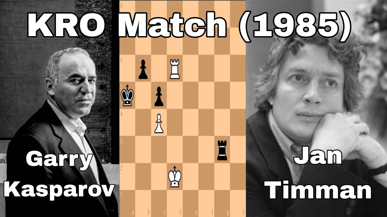 KRO Match (1985). Garry Kasparov vs Jan Timman. - YouTube